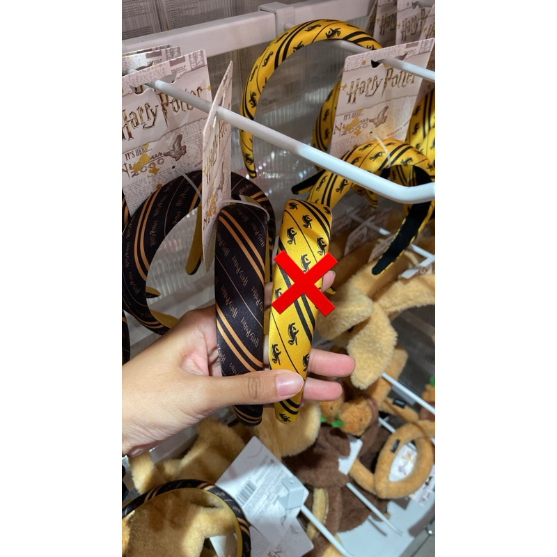 Jual Miniso x Harry Potter Striped Hair Hoop (Bando)/ Bandana Harry ...