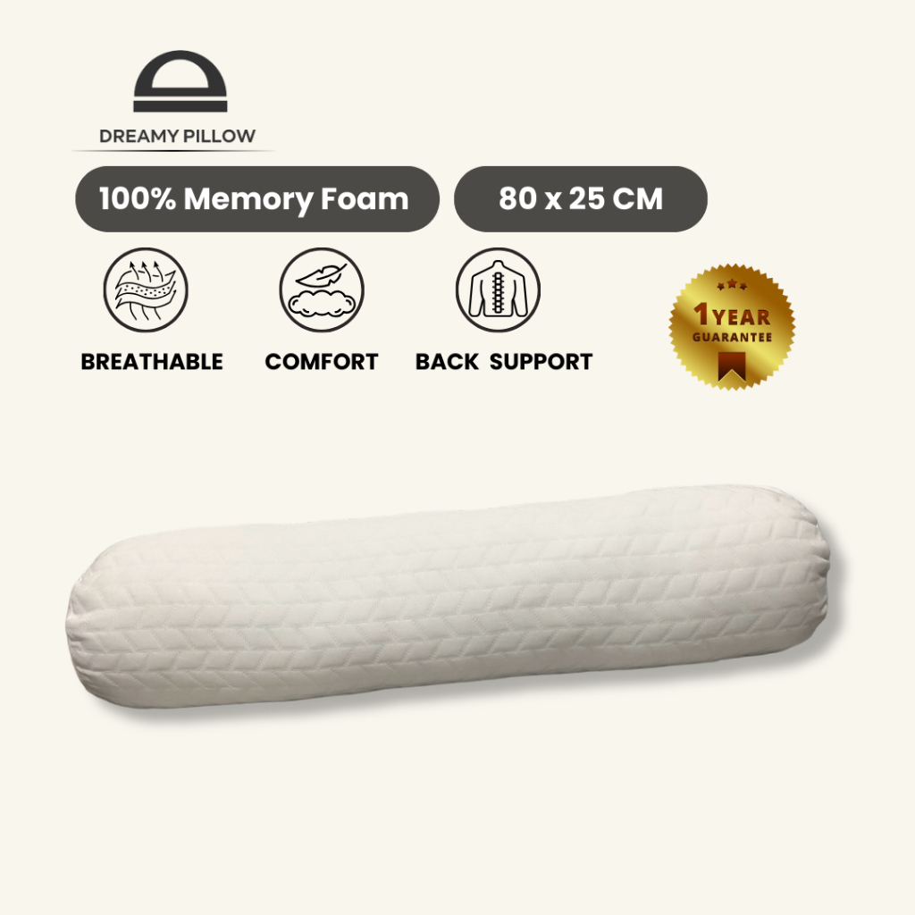 Jual Guling Bantal Dreamy - Bantal Guling Hotel Bahan Memory Foam Anti ...