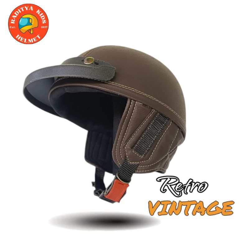 Jual Helm Chips Bogo Retro Polos Dewasa pria wanita - club kulit ...