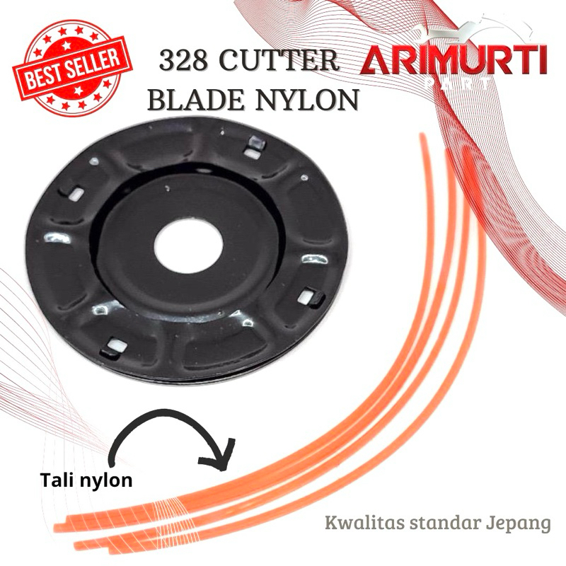 Jual Cover Blade Nylon piringan hitam Tali Senar Mata Pisau Senar Mesin ...