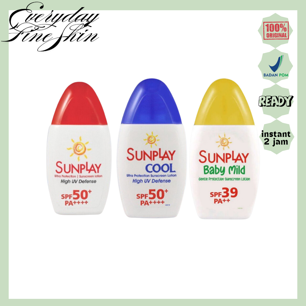 Jual SUNPLAY Ultra Protection Sun Lotion High UV Defense Gentle Ultra ...