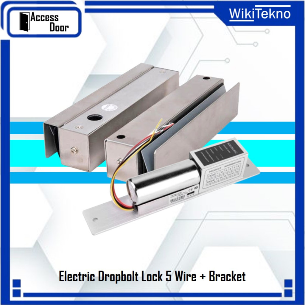 Jual Dropbolt Lock 5 Kabel + Bracket Besar - Drop Bolt Access Door ...