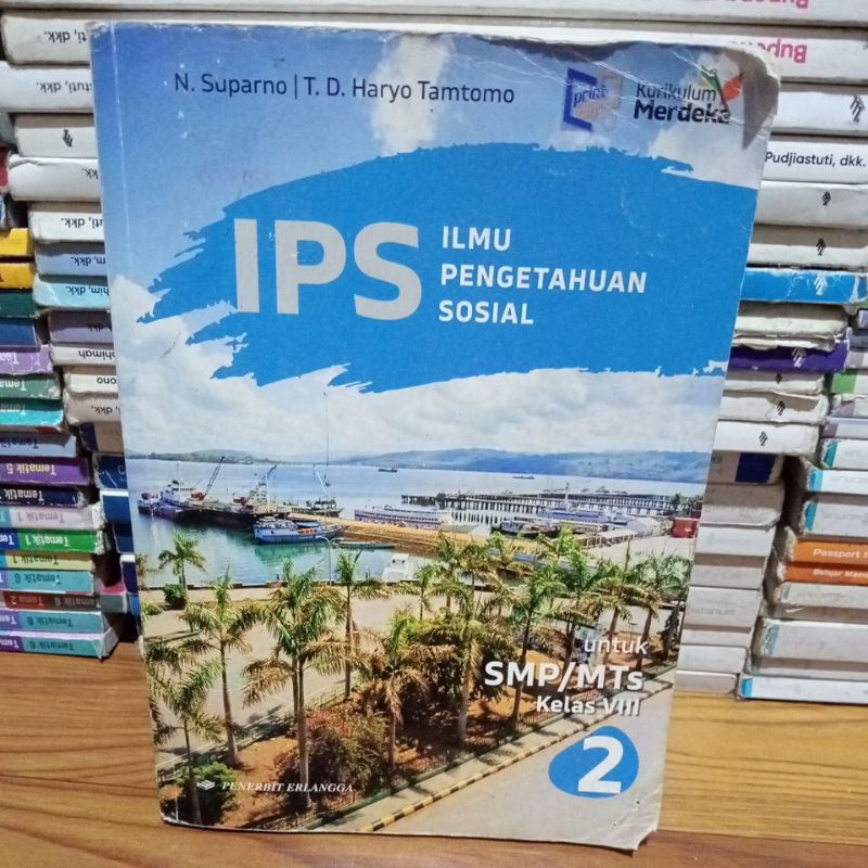 Jual BUKU IPS ILMU PENGETAHUAN SOSIAL UNTUK SMP /MTS KELAS VIII/8-2 KURIKULUM MERDEKA | Shopee ...