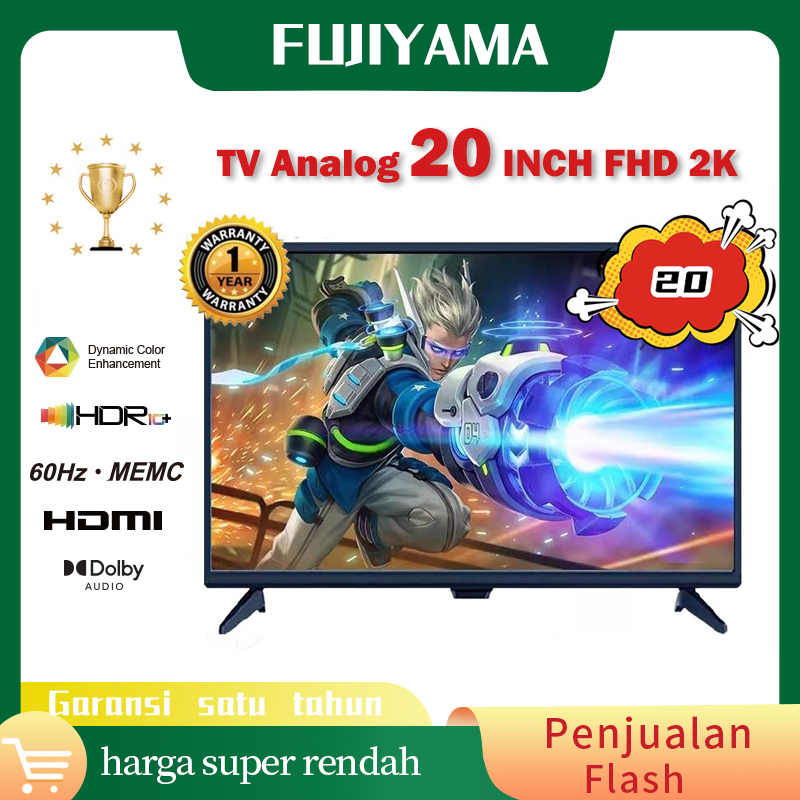 Jual TV Digital 20 inch - TV LED FHD 2K - Layar S - HDR10 - Dolby AUDIO ...