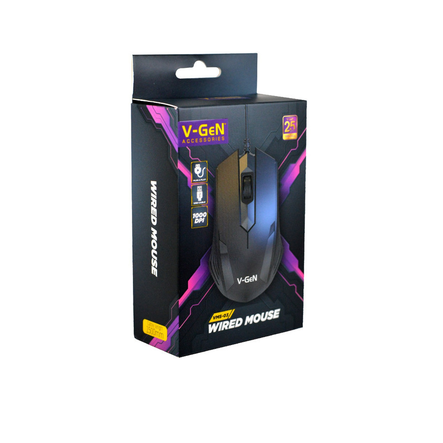 Jual V-GeN VMS-03 Mouse Kabel USB Optical | Shopee Indonesia
