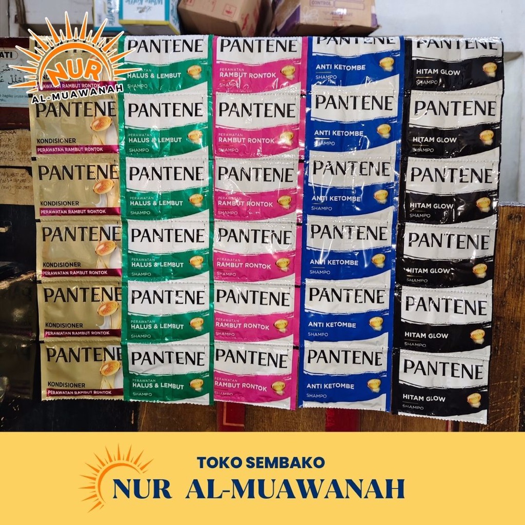 Jual PANTENE Sampo Sachet - 1 Renceng Isi 12 Sachet | Shopee Indonesia