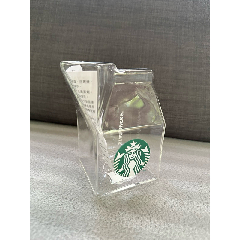 Jual Starbucks Glass Milk Carton Shaped - Gelas Starbucks Karton Susu ...