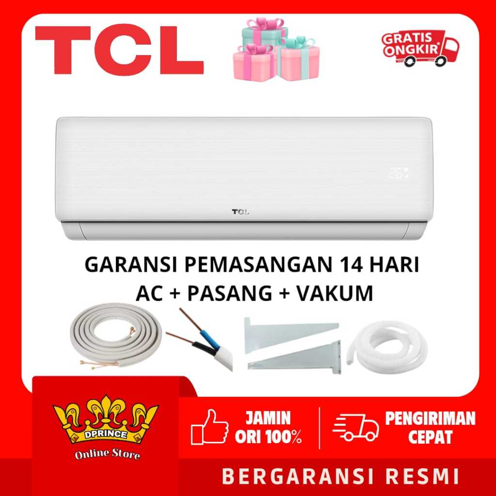 Jual TCL AC 1 PK 09CSD Goldfin 1 PK TCL TAC-09CSD/XS | Shopee Indonesia