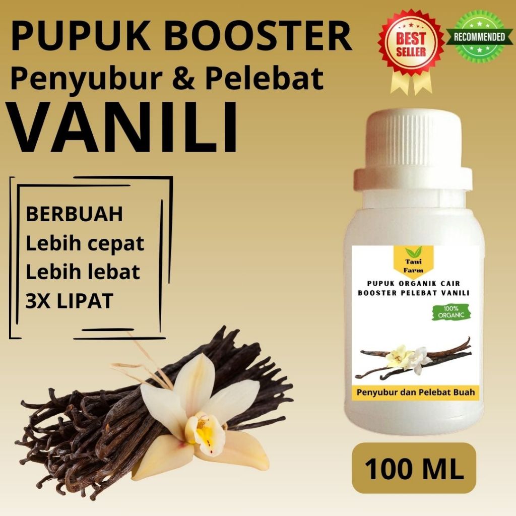 Jual Pupuk Organik Cair / Pupuk Vanili / Pupuk Pelebat Vanili / Pupuk ...