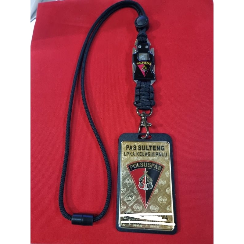 Jual Plat ID Card Costum plus Lanyard Tactical - POLSUSPAS | Shopee ...