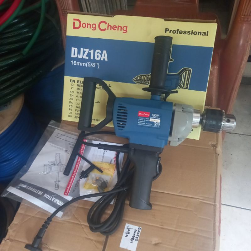 Jual DONGCHENG Mesin Bor Pesawat 16mm Bor Pesawat Bor kapal Bor Dragon DJZ16A | Shopee Indonesia