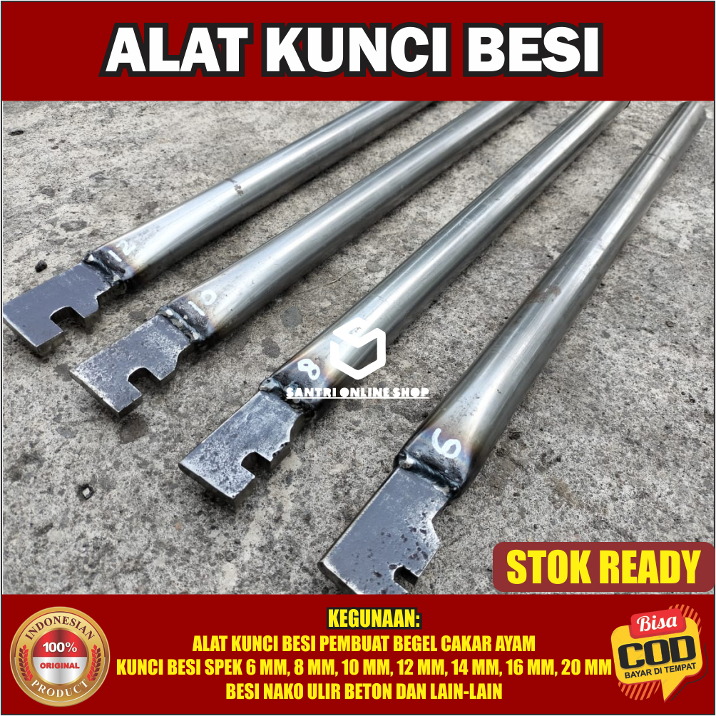 Jual Kunci Besi Alat Tekuk Besi Penekuk Besi Begel Cakar Ayam Spek 4 ...