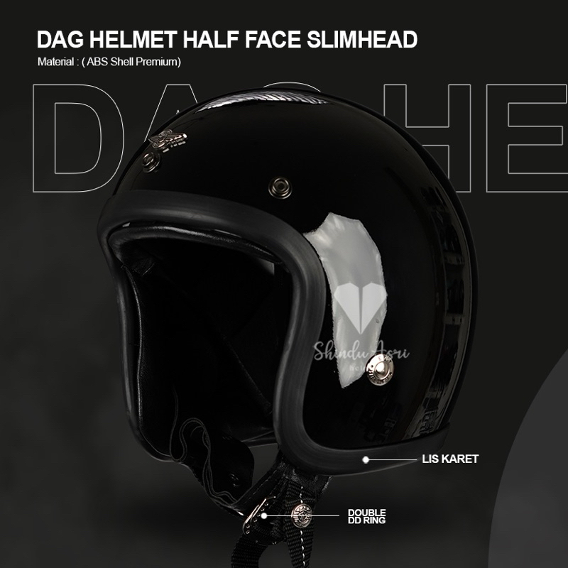 Jual HELM SLIMHEAD DAG 500TX ORIGINAL | Shopee Indonesia