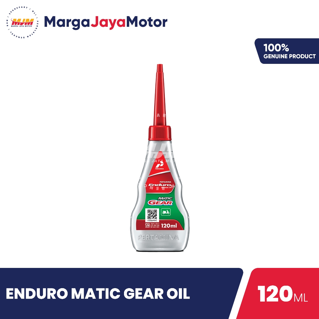 Jual Pertamina Enduro Matic Gear Oil 120ml Oli Gardan Matic Pertamina ...