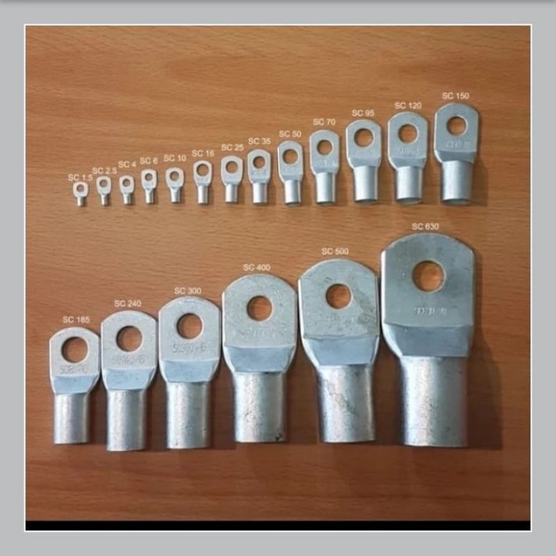 Jual Skun SC skun kabel tembaga murni tersedia ukuran 35-6 35-8 35-10 35-12 35-14 jual eceran ...