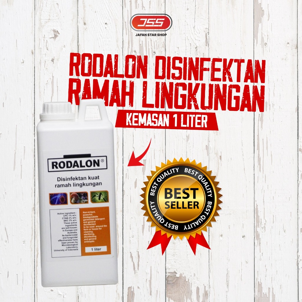 Jual Rodalon 1 liter Desinfektan Pembasmi Virus Penyakit Scabies ...