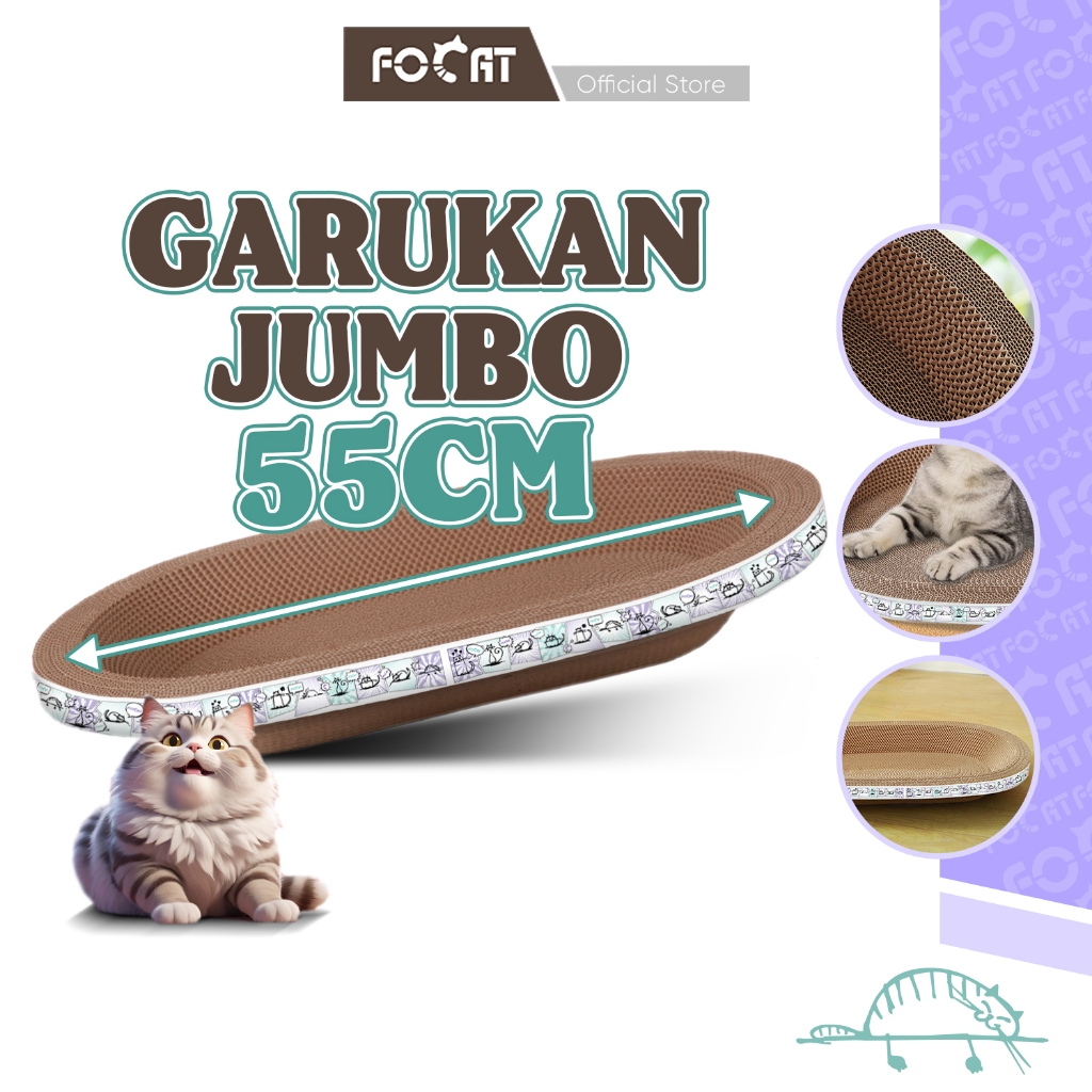 Jual FOCAT Papan Garuk Kucing Anjing M33-M36 Cat Scratch Board/Cakaran ...