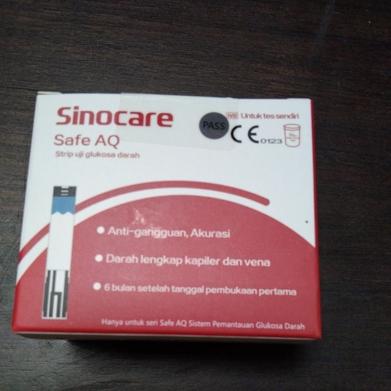 Jual Strip Sinocare Safe AQ Strip Uji Glukosa Darah | Shopee Indonesia