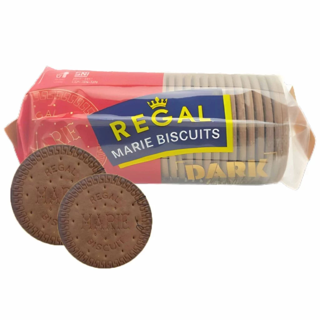 Jual Regal Marie Biscuit Dark Less Sweet 230gr | Shopee Indonesia