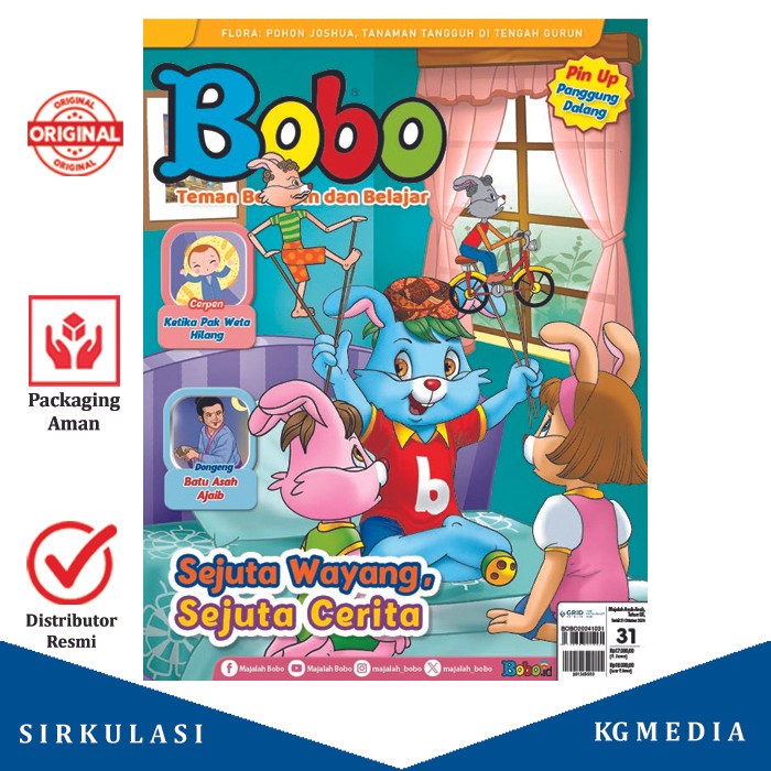 Jual BOBO MAJALAH ANAK EDISI OKTOBER 2024 | Shopee Indonesia