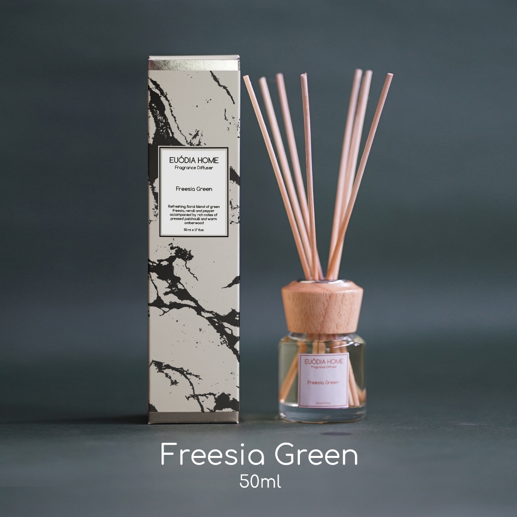 Jual Euodia Home Freesia Green Fragrance Diffuser - Aromaterapi ...