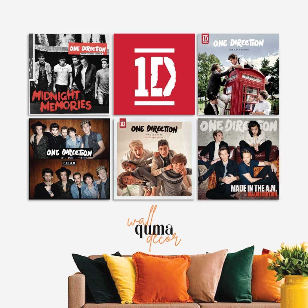 Jual Hiasan Dinding Cover Album One Direction Poster Kayu Hiasan Kamar ...