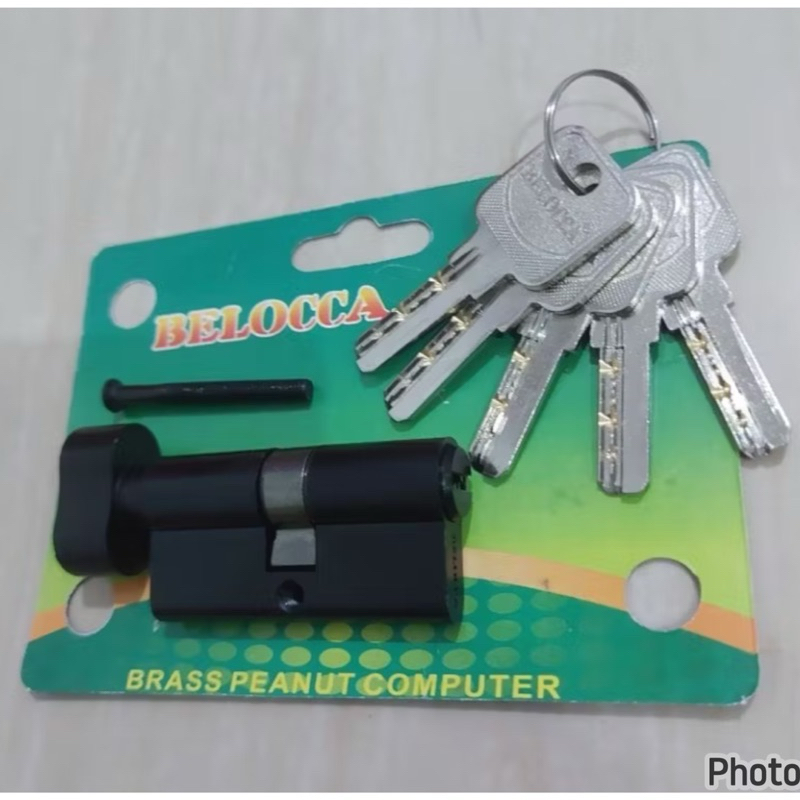 Jual Promo Silinder Putar Dekkson Black/ silinder kodai putar knop ...