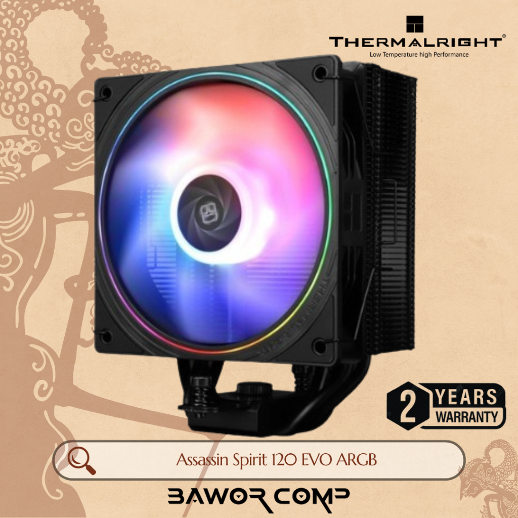 Jual THERMALRIGHT Assassin Spirit 120 EVO ARGB | CPU Cooler HSF Intel ...