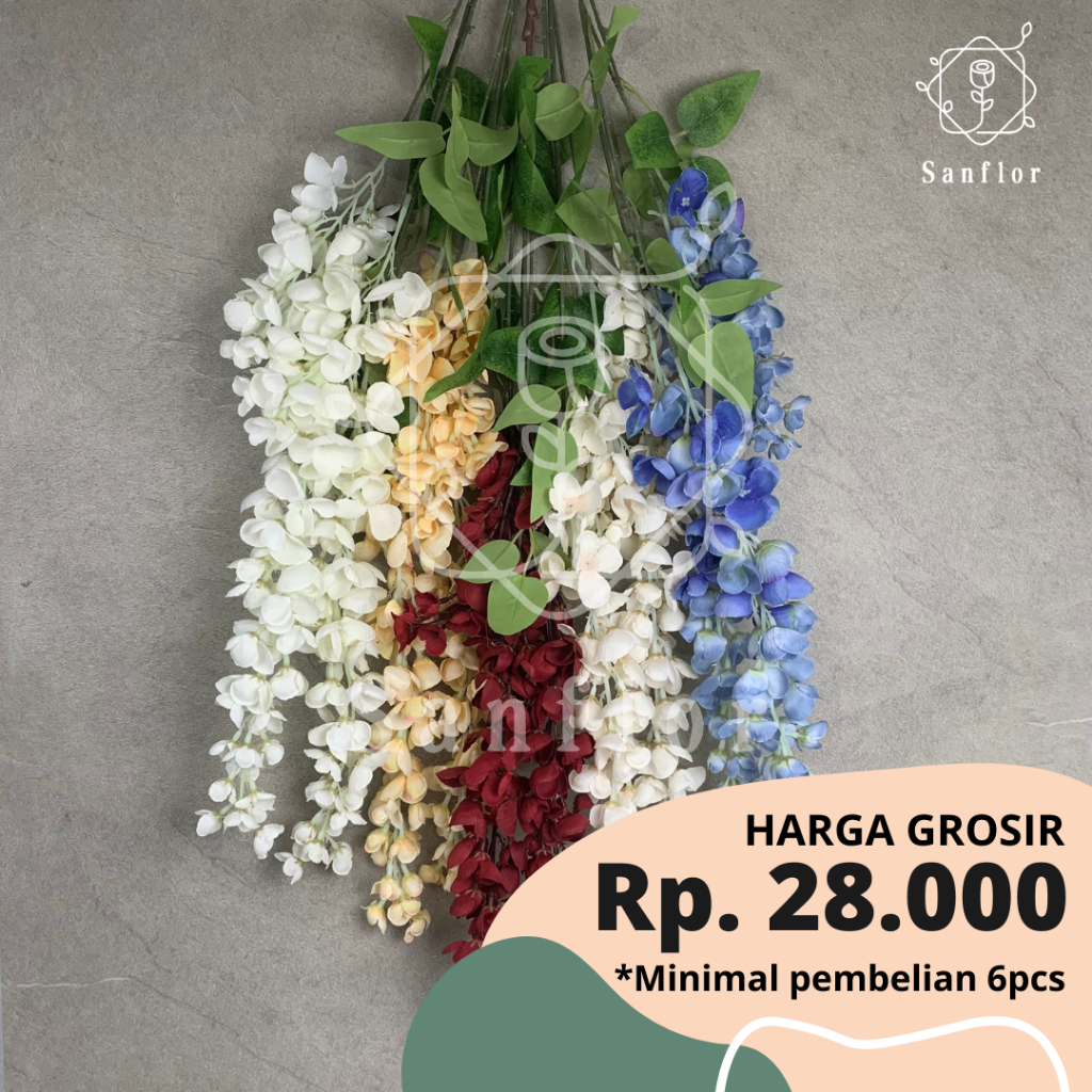 Jual JUNTAI LOCUST K4/ BUNGA ARTIFICIAL/ TANAMAN HIAS PLASTIK/ HIASAN ...