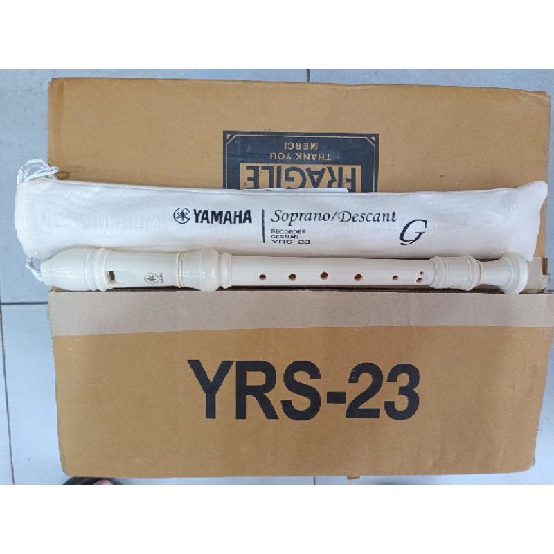 Jual Suprano Recorder Yamaha YRS-23 Original 100% (ER) | Shopee Indonesia