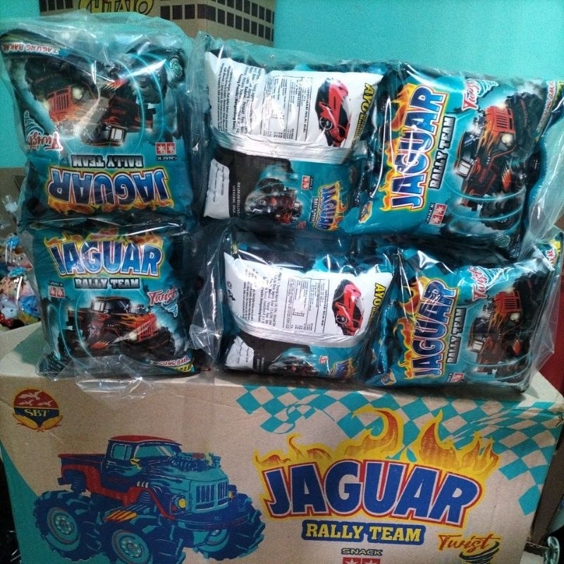 Jual JAGUAR SNACK VARIAN RASA RANDOM 1PACK ISI 10PCS | Shopee Indonesia
