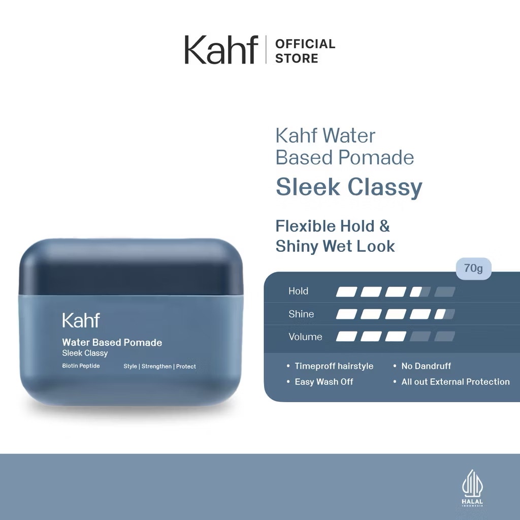 Jual Kahf Pomade and Hair Powder | Kahf Sleek Classy Water-Based ...