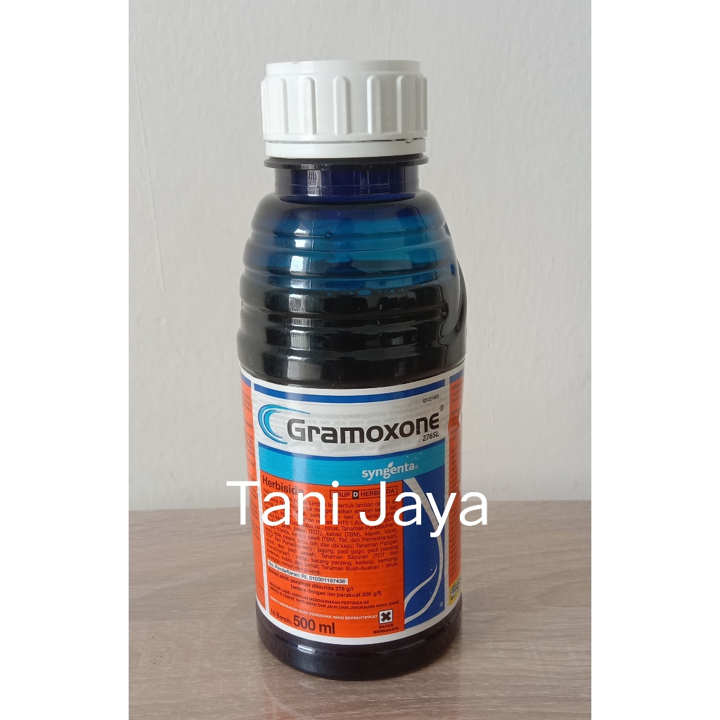 Jual GRAMOXONE 276 SL HERBISIDA RACUN PEMBASMI RUMPUT FREE BUBBLE 500 ...