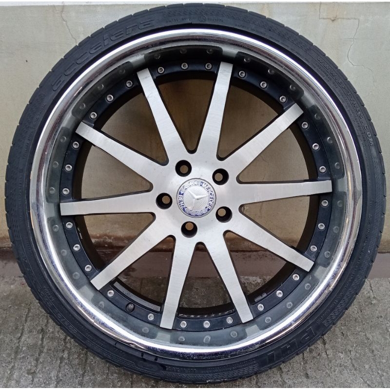 Jual Velg Mercy Work Gnosis GS1 R20 Pcd 5x112 ET 25 Lebar 8,5 9,5 W203 ...
