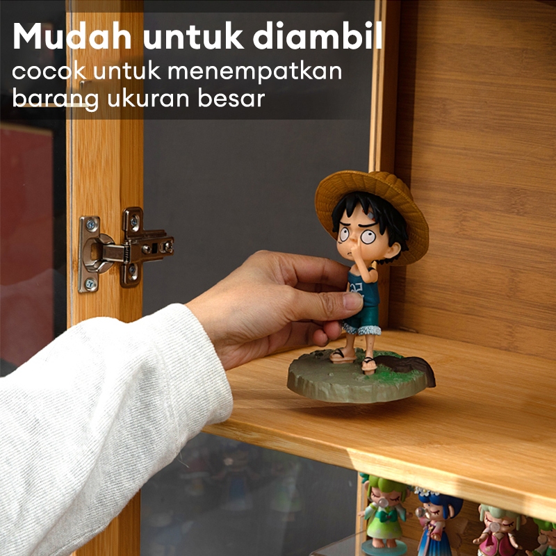 Jual Rak Pajangan Lemari Pajang Transparant Lemari Hias Rak Display ...
