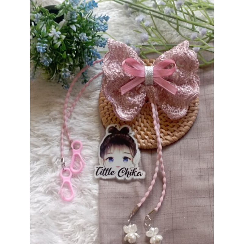 Jual ALISYA Strap masker renda premium | konektor pita lucu unik by ...