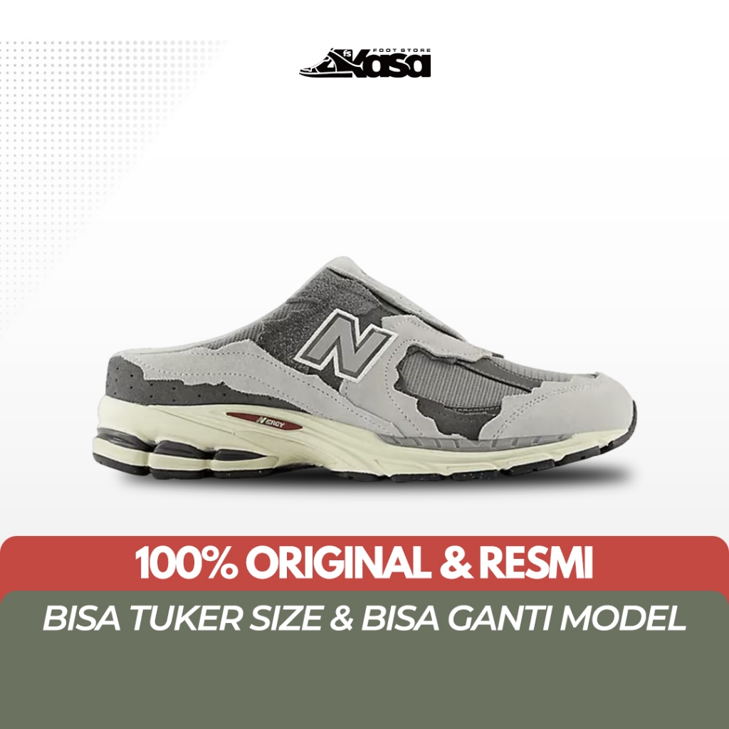 Jual Sepatu Sneakers Pria 2002R Mule Protection Pack Rain Cloud Grey ...