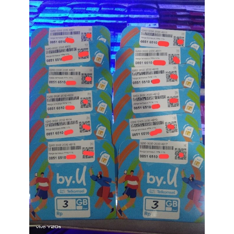 Jual BYU 3GB Full (kuota Nasional) | Shopee Indonesia