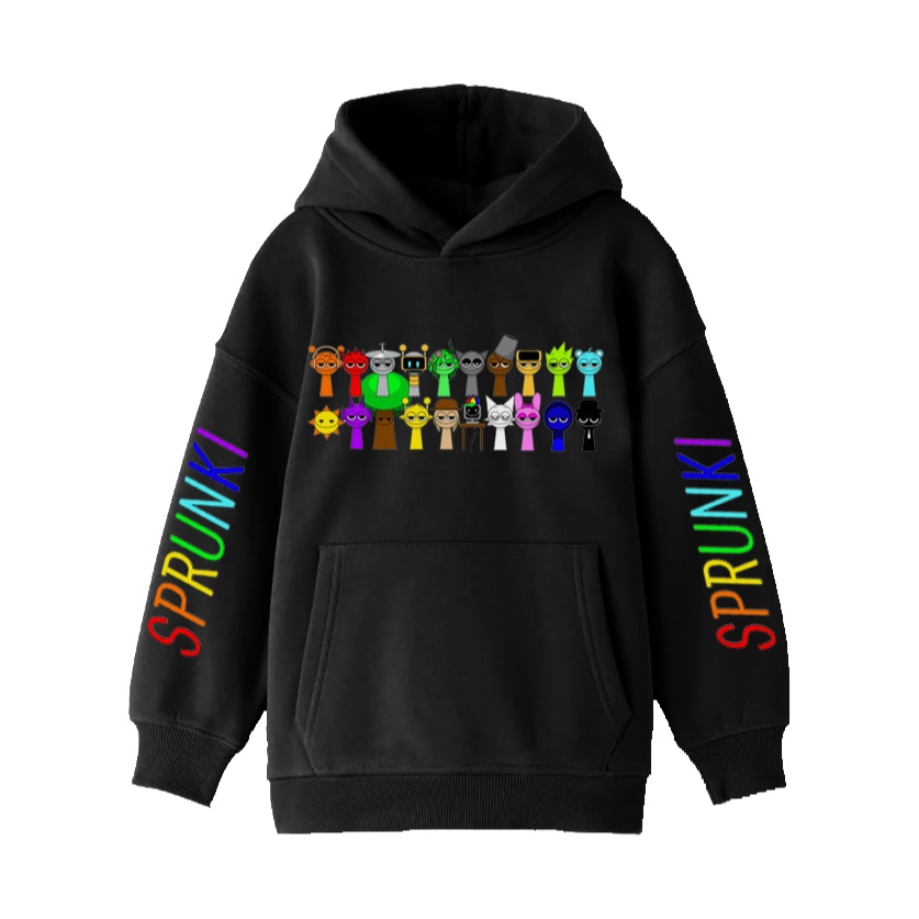 Jual SWEATER HOODIE ANAK MOTIF INCREDIBOX SPRUNKI TERBARU | Shopee ...
