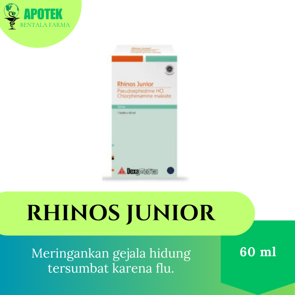 Jual Rhinos Junior Syrup 60ml | Shopee Indonesia