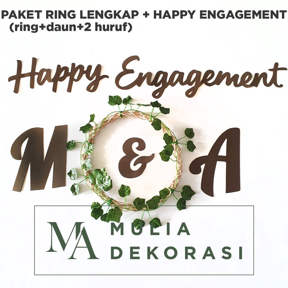 Jual Pasti Irit Ring Rotan Lingkaran Dekorasi Backdrop Lamaran Nikahan ...