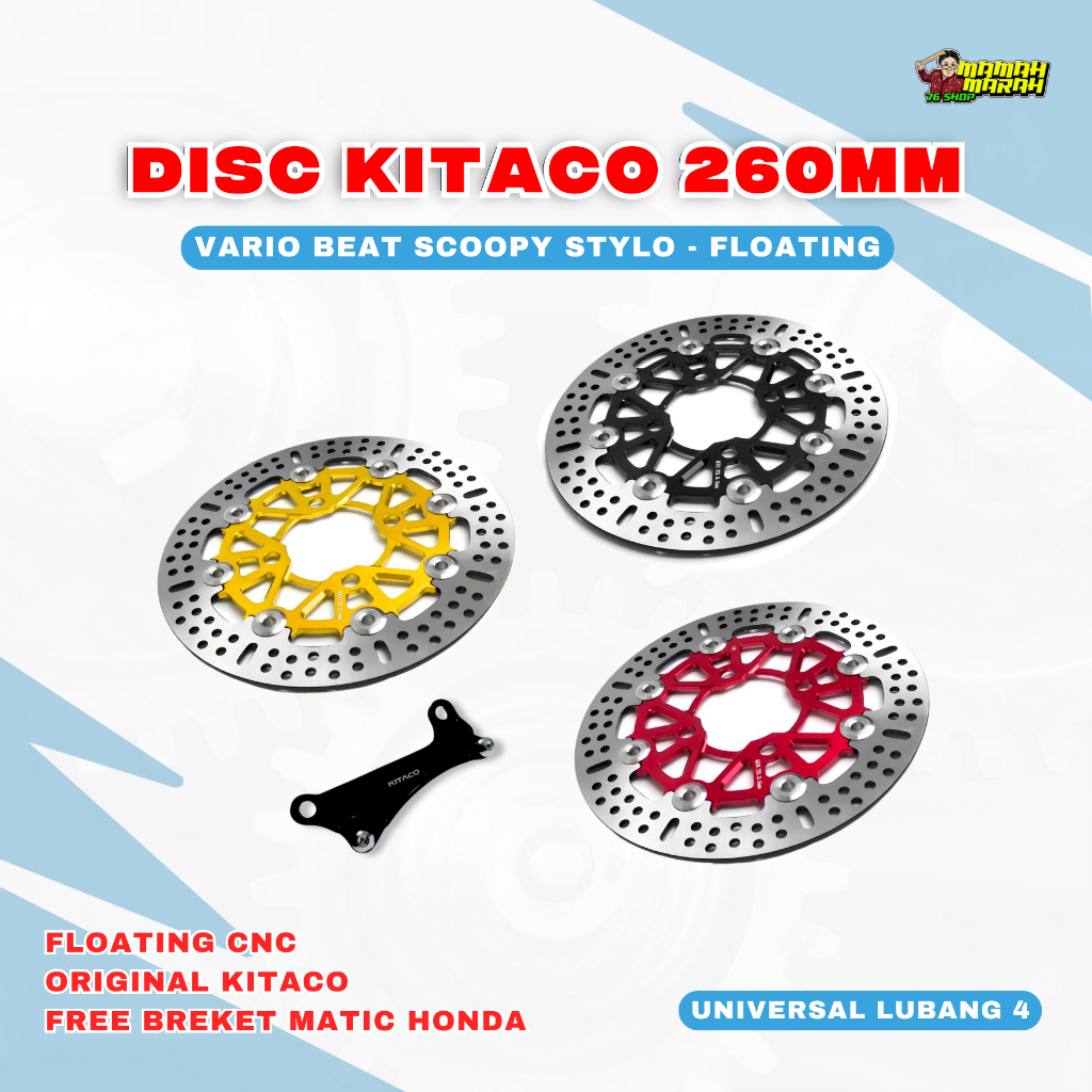 Jual DISC KYTACO 260MM VARIO BEAT SCOOPY GENIO MIO SPORTY XEON GT ...