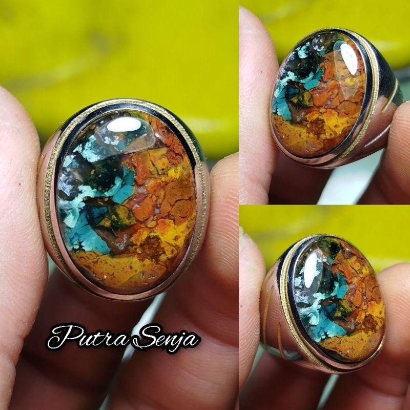 Jual klawing pancawarna kembang super bukan garut edong pirus bacan ...