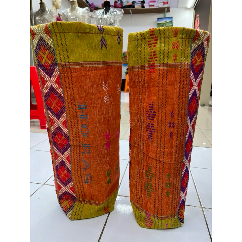 Jual Tandok Ulos Ukuran 3-5 Liter Tandok Etnik Batak warna orange ...