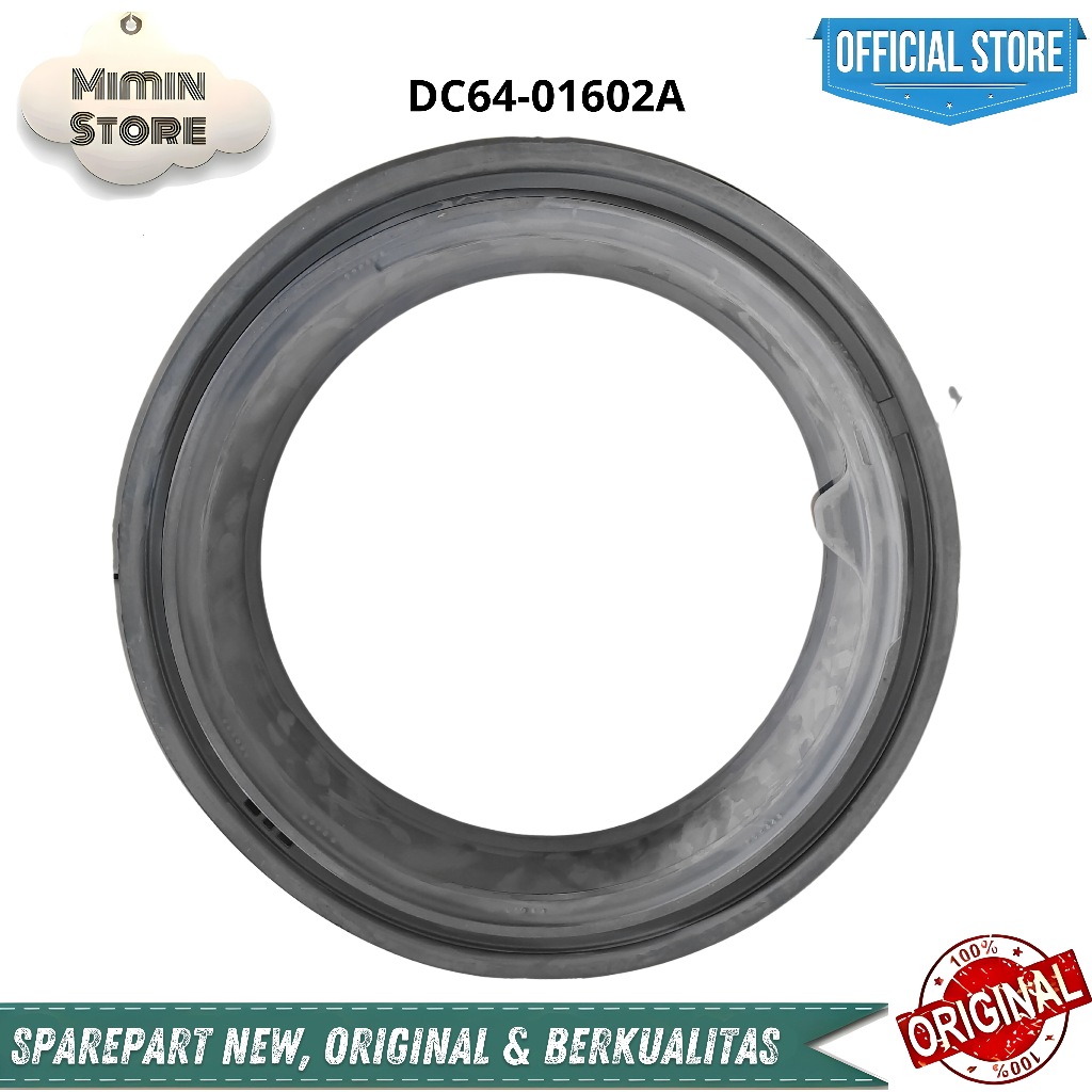 Jual KARET GASKET PINTU MESIN CUCI SAMSUNG ORIGINAL DC64-01602A ...