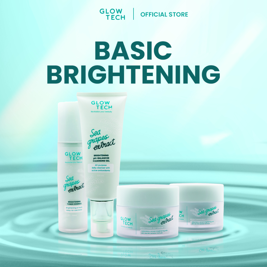 Jual BASIC BRIGHTENING SET - GLOW TECH - BPOM | Shopee Indonesia