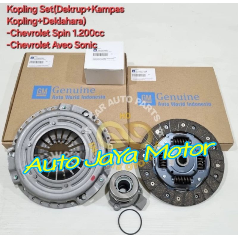 Jual Kopling Set Kampas Dekrup Deklahar Chevrolet Spin 1.2 1200cc Aveo ...