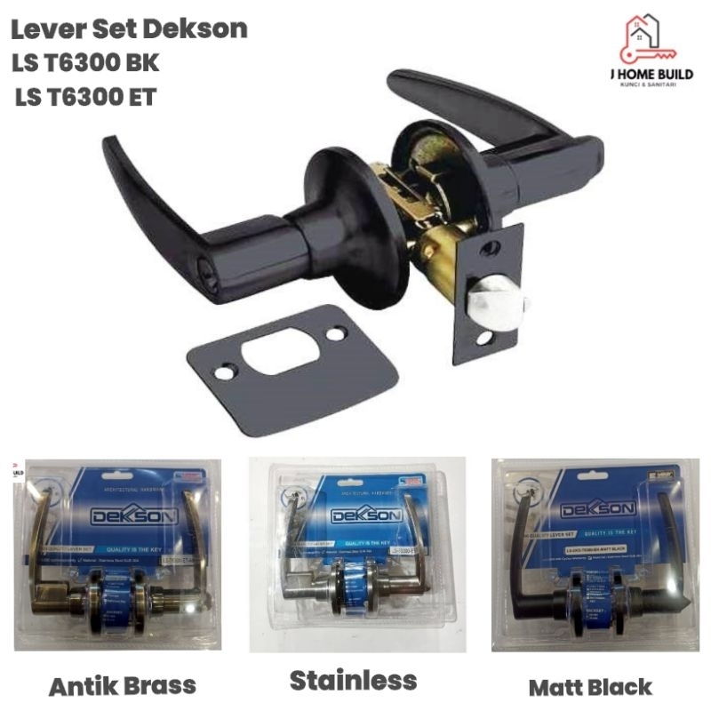 Jual Lever Set Dekson LS T6300/Kunci Pintu Kamar Mandi Dekson / Gagang ...