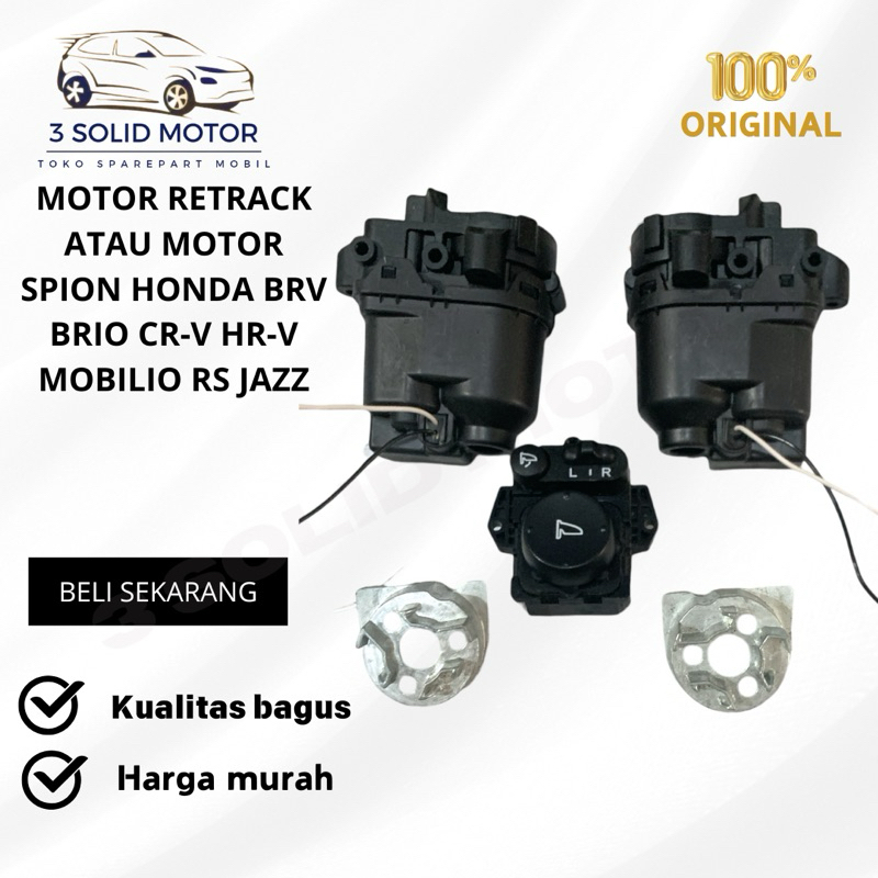 Jual MOTOR RETRACK ATAU MOTOR SPION HONDA BRV BRIO CR-V HR-V MOBILIO RS ...