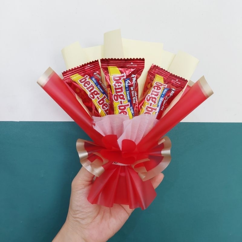 Jual buket mini/ buket souvenir/buket coklat | Shopee Indonesia
